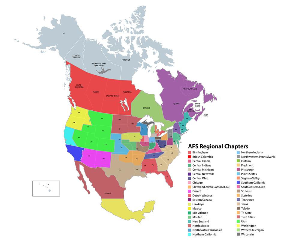 Regional Chapters | American Foundry Society